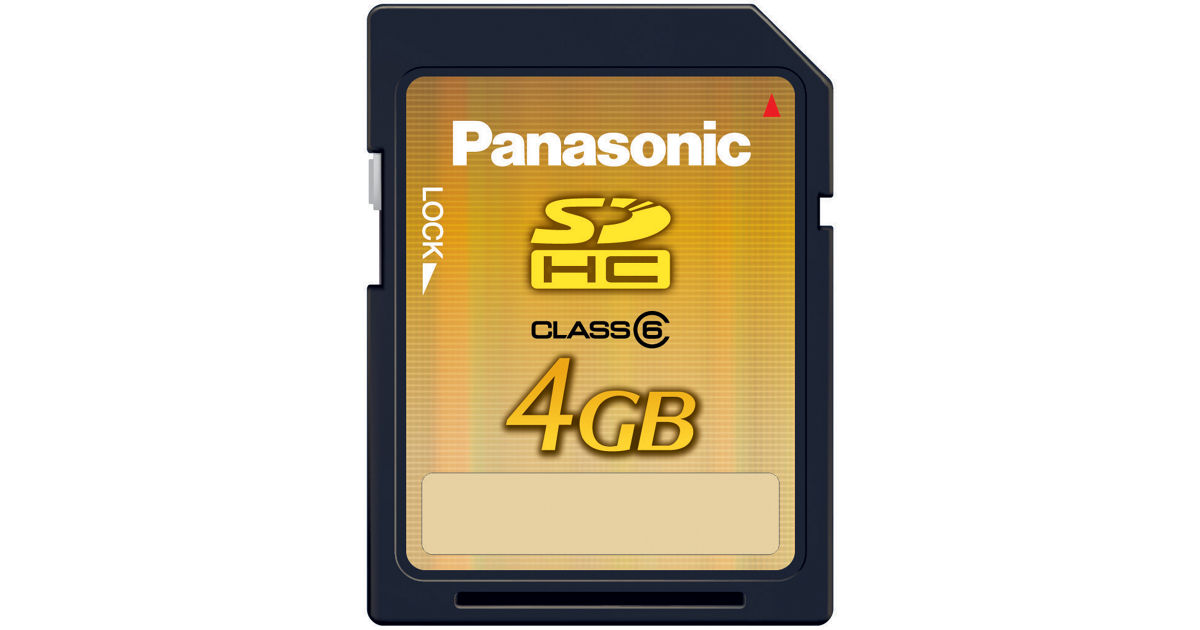 概要 4GB SDHCメモリーカード RP-SDV04GL1K | アクセサリー | Panasonic