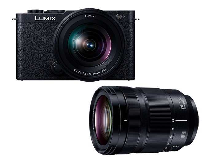 サポート LUMIX S9ブラック「ペットの日常を万能レンズで切り抜く」セット（デジタル一眼カメラ/標準ズームレンズ+標準ズームレンズ ...